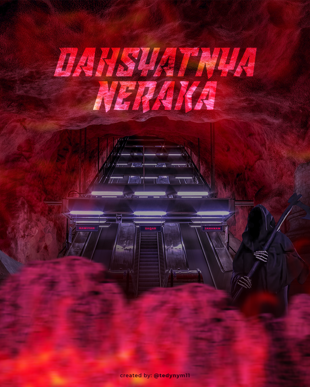 Dahsyatnya Neraka - Digital Imaging - Nym Visual