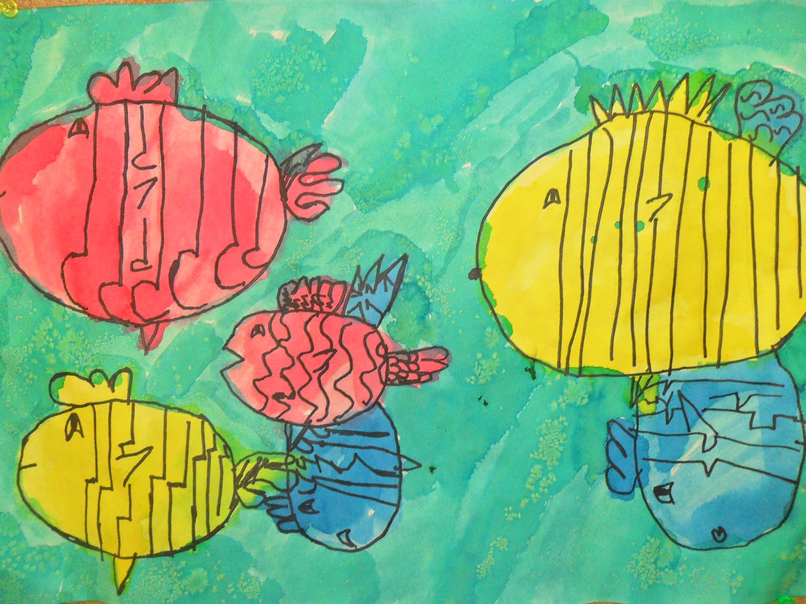 TCDS Art Department : 2nd Grade - Primary Fish