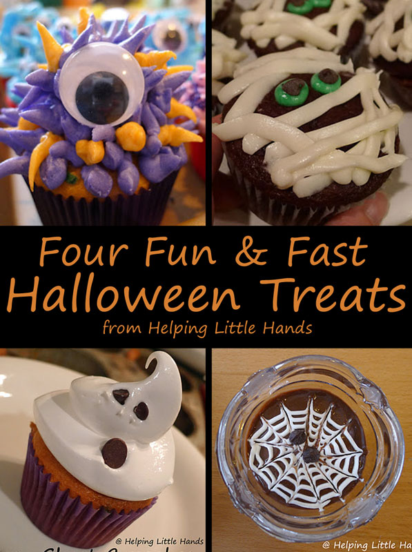 Pieces by Polly: Four Fun and Fast Halloween Goodies