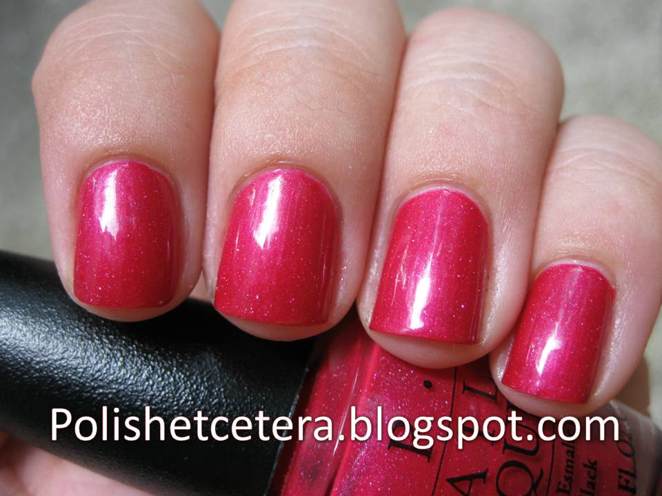 OPI California Raspberry - Polish Etc.