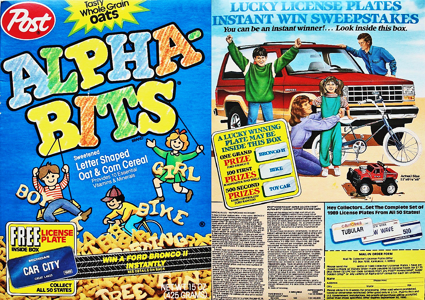 Cereal Box Price Guide Cereal Box Collecting by Pez Outlaw: Post Cereal ...