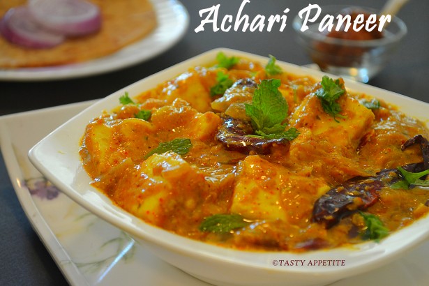Achari Paneer / Spicy Achari Paneer Recipe / Easy Paneer Recipes
