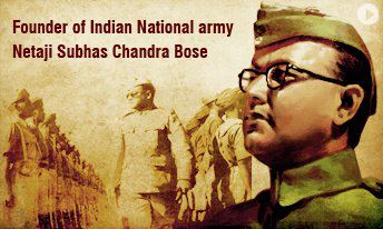FREEDOM FIGHTERS: The famous freedom fighter Netaji Subhas Chandra
