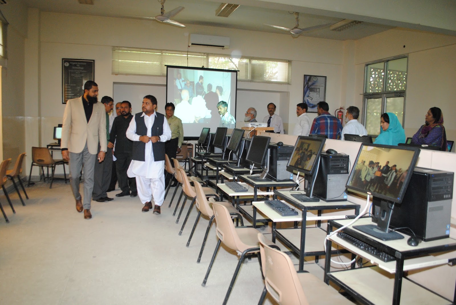 Karachi Observer: Advance computer lab inaugurated at AIT