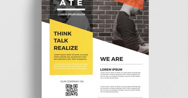 Pamflet Lomba Simpel Modern Gratis - Jualdesainku