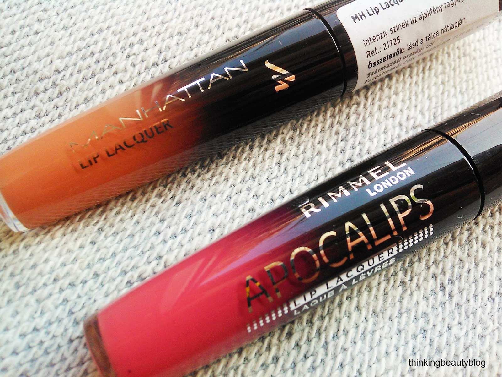 Thinkingbeautyblog: Rimmel Apocalips dupe, avagy a Manhattan Lip ...