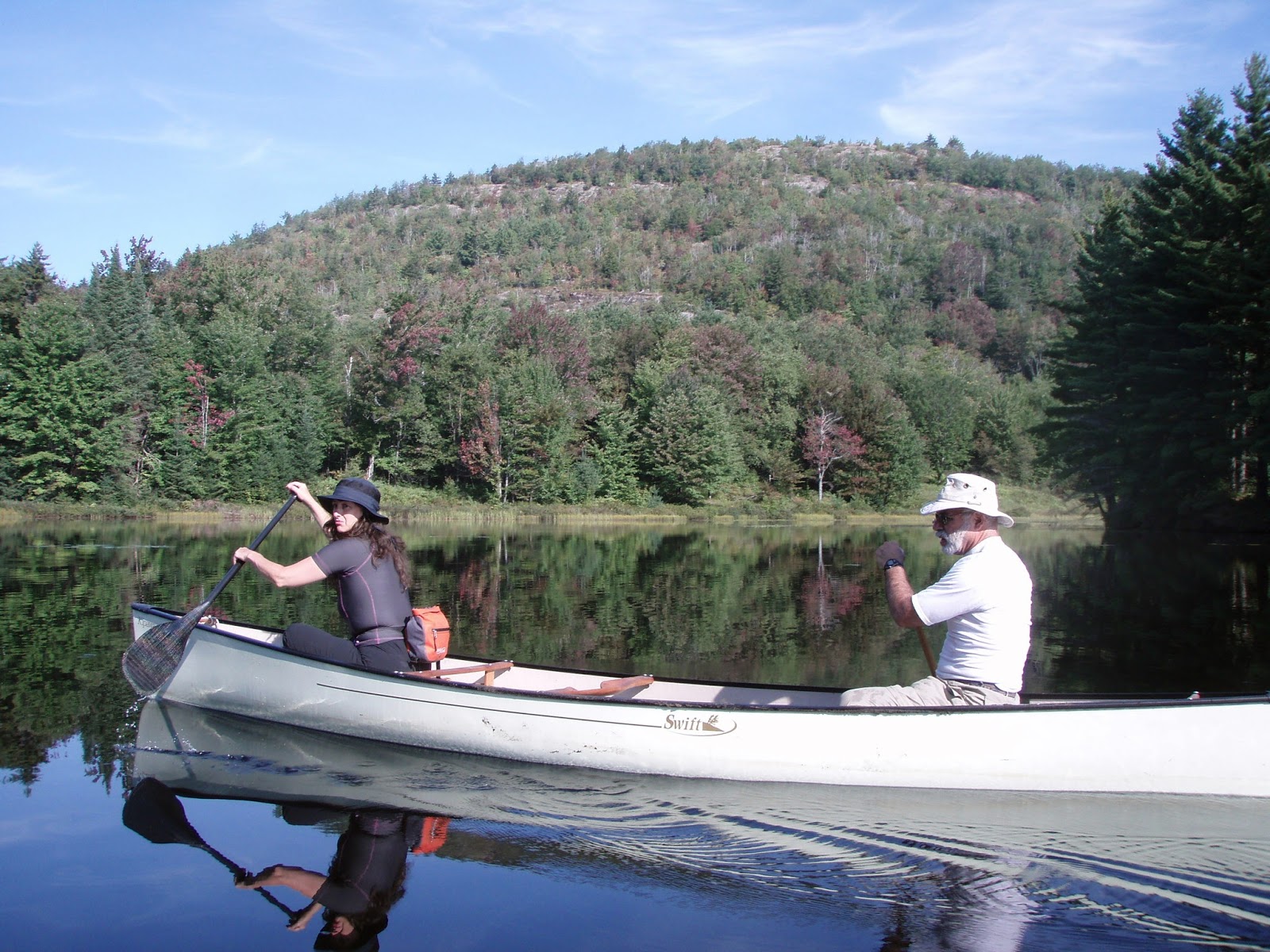 LOWS LAKE, BOG RIVER, HITCHINS POND paddling, camping, hiking.