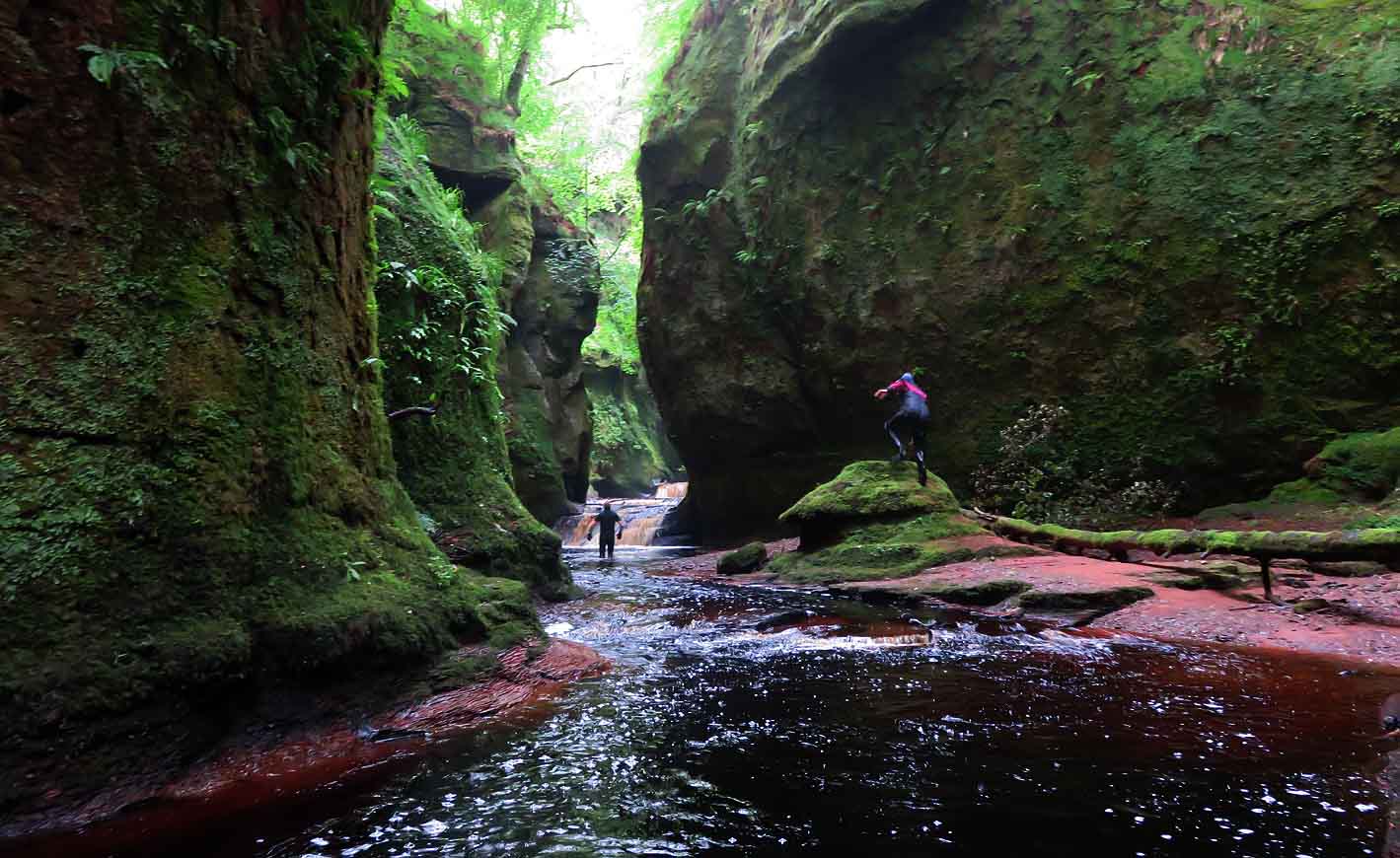 Only 30 mins from Glasgow city centre. The Devil's Pulpit AKA Finnich ...