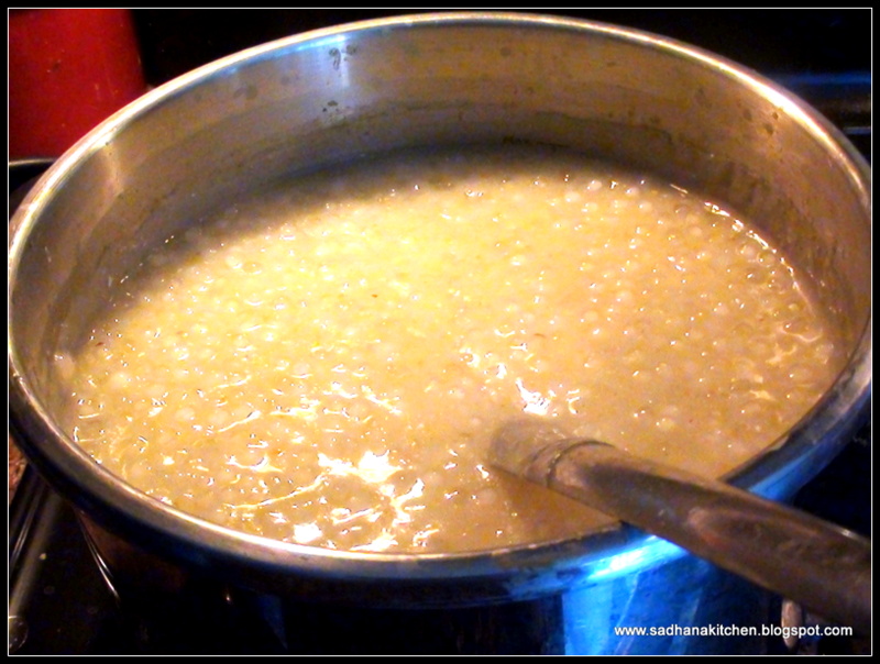 Madappalli - Temple's Kitchen: 508: Javvarisi Vadam / Sago Vathal