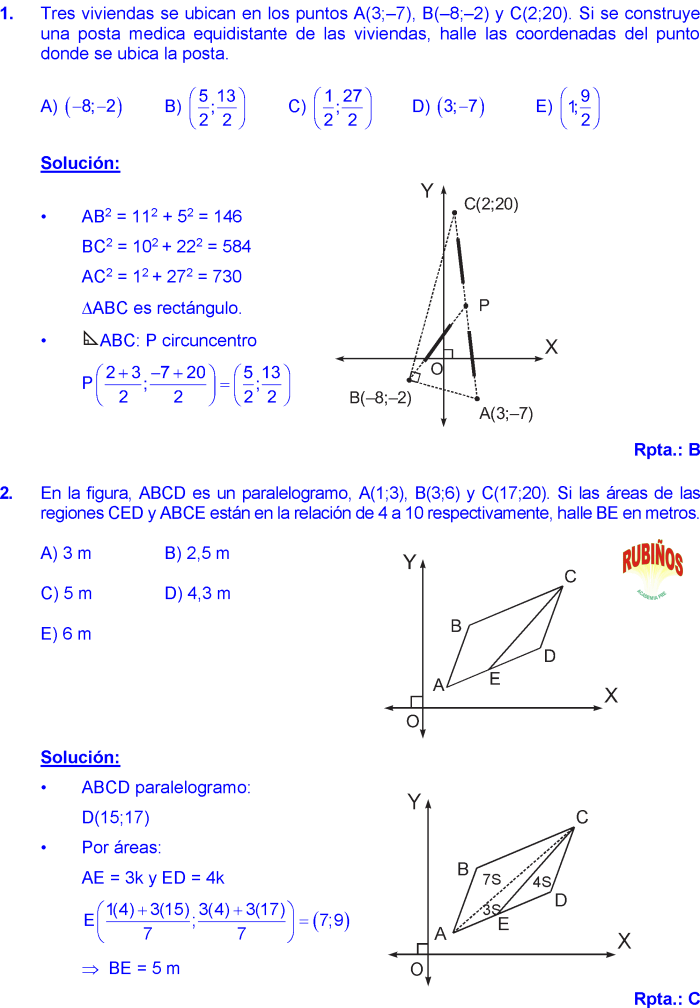 GEOMETRIA ANALITICA PROBLEMAS RESUELTOS DE TRIGONOMETRIA PDF