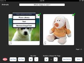 Carrie's Speech Corner: Choice Board Creator ~ App Review