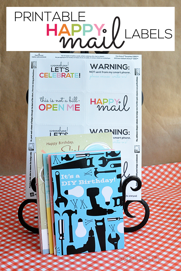 Waiting for your letter: Cute & Free Printable mail labels!
