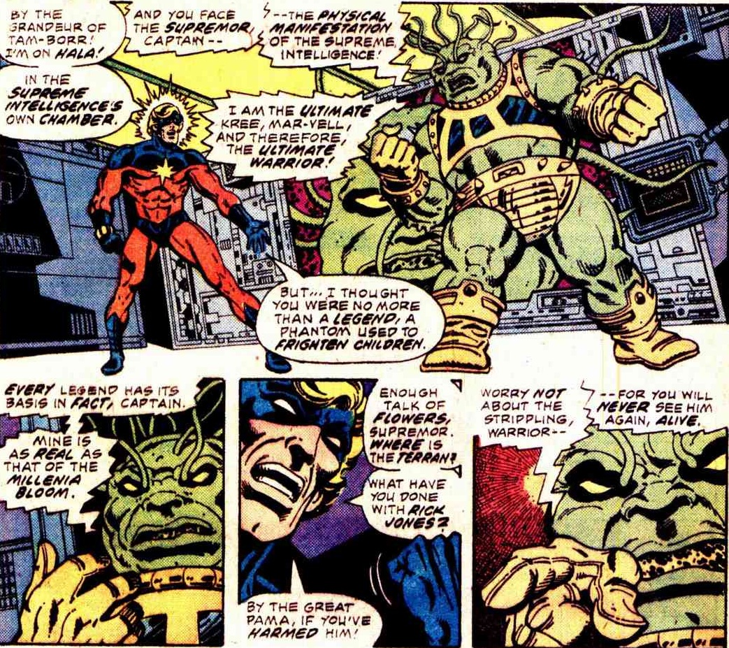 Chris Claremont: Mind Control Central: Captain's Marvel At The Early ...