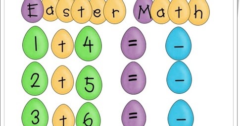 Recursos didácticos para imprimir, ver, leer: "Easter Math" de ...