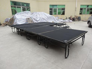 portable stage design: RK Folding Stage Structure