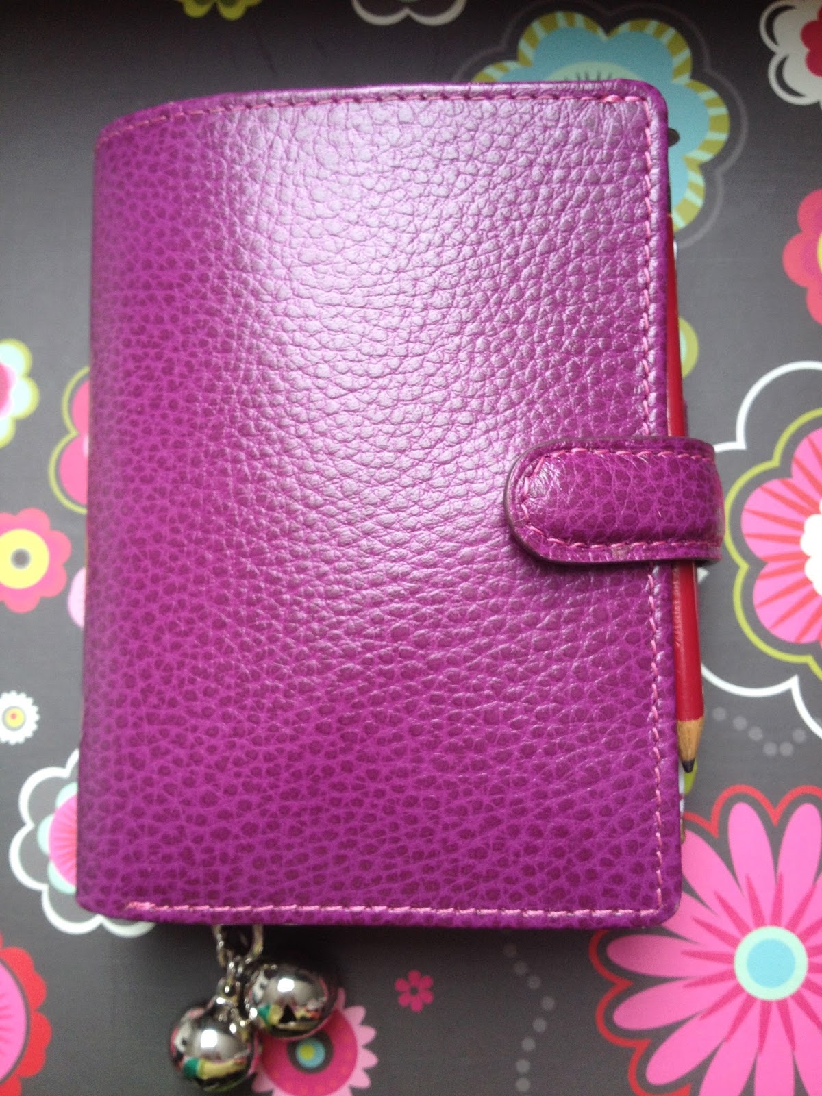 My Filofax Blog: Filofax Mini Finsbury in Raspberry