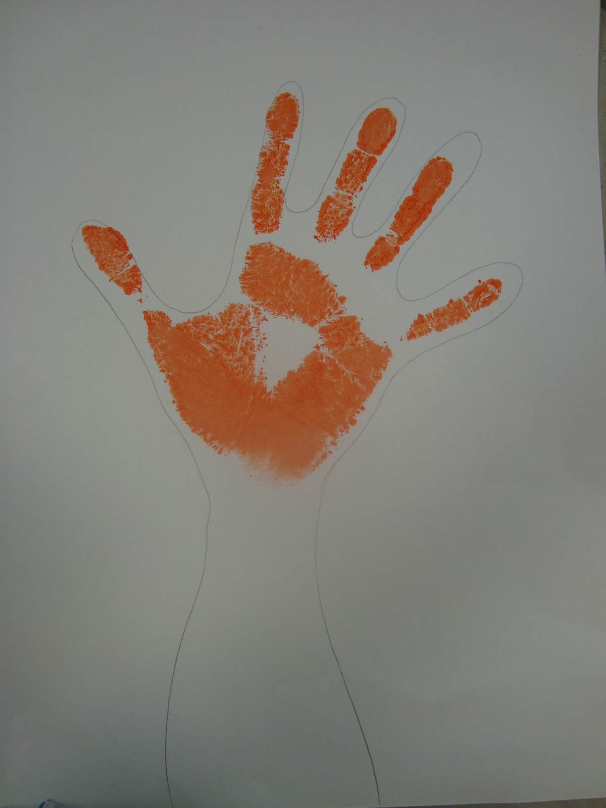 Once upon an Art Room: Handprint Peacocks