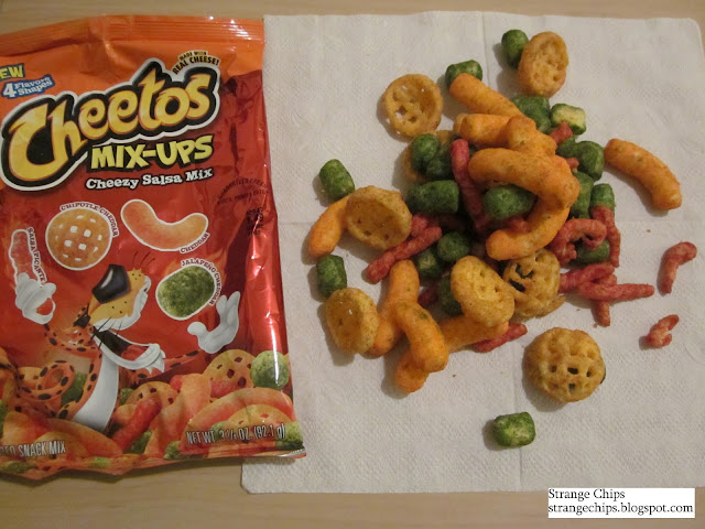 Strange Chips: Cheetos Mix-Ups Cheezy Salsa Mix