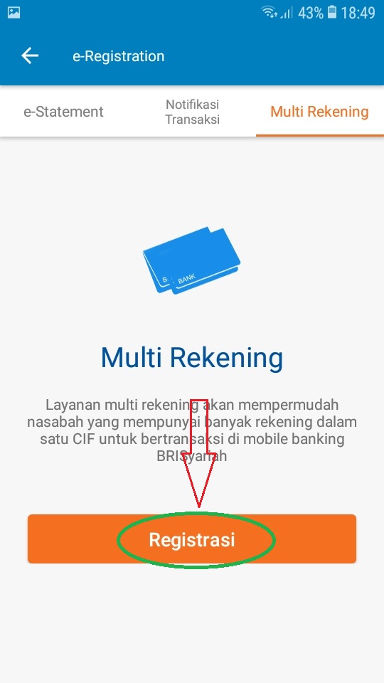 Cara Menambahkan / Regestrasi Rekening (Multi Akun) Pada Aplikasi BRIS ...