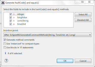 Inspired by Actual Events: Three Common Methods Generated in Three Java IDEs