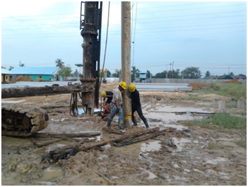 Tomat Bangun: Tahapan Proses Pemancangan Tiang Pancang Precast Concrete