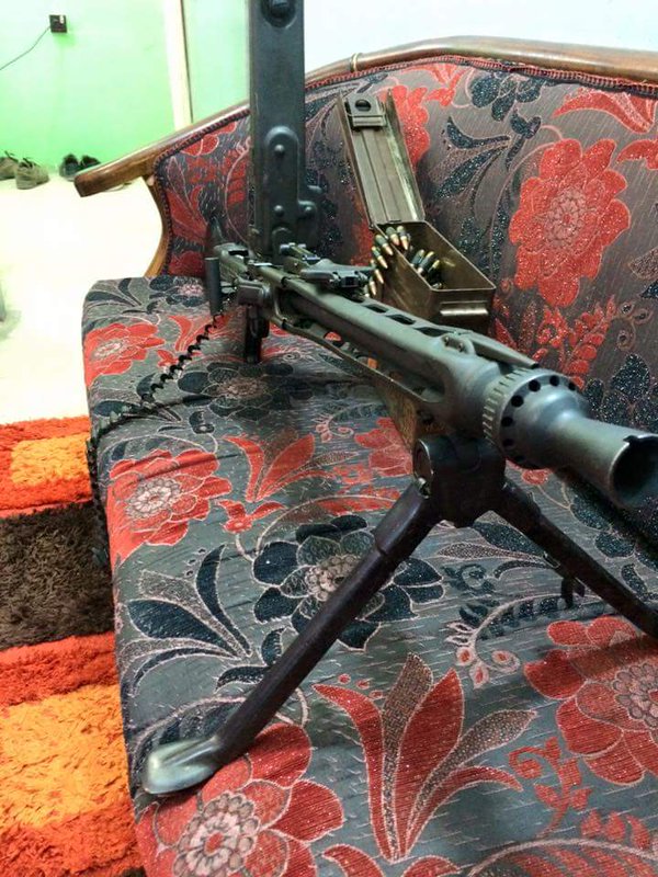 Asian Defence News: A Pakistani copy of German MG 3 (MG1A3) machine gun ...