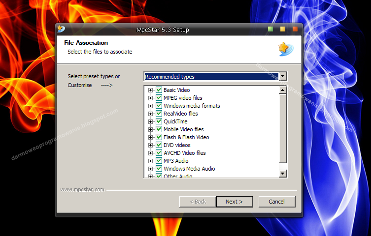 Darmowe Oprogramowanie: MpcStar