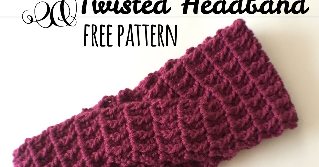 The twisted headband free pattern