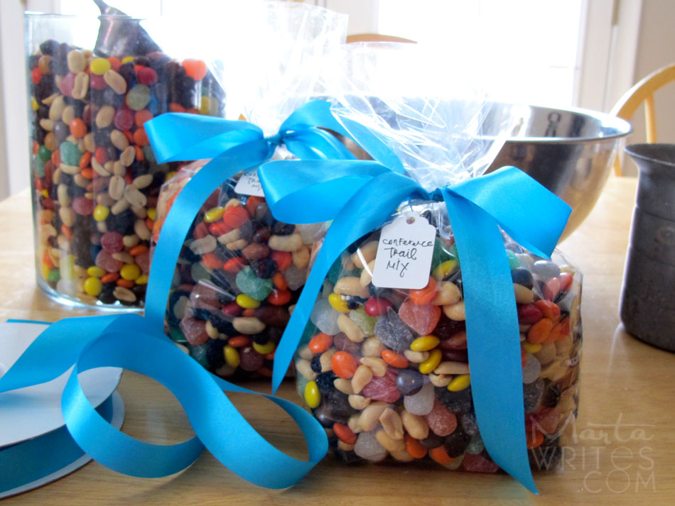 marta writes: traditional trail mix and a personal Q&A