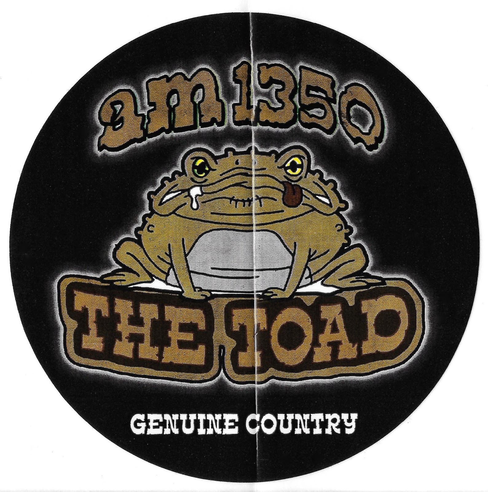 Radio Sticker of the Day: Two Frogs and a Toad