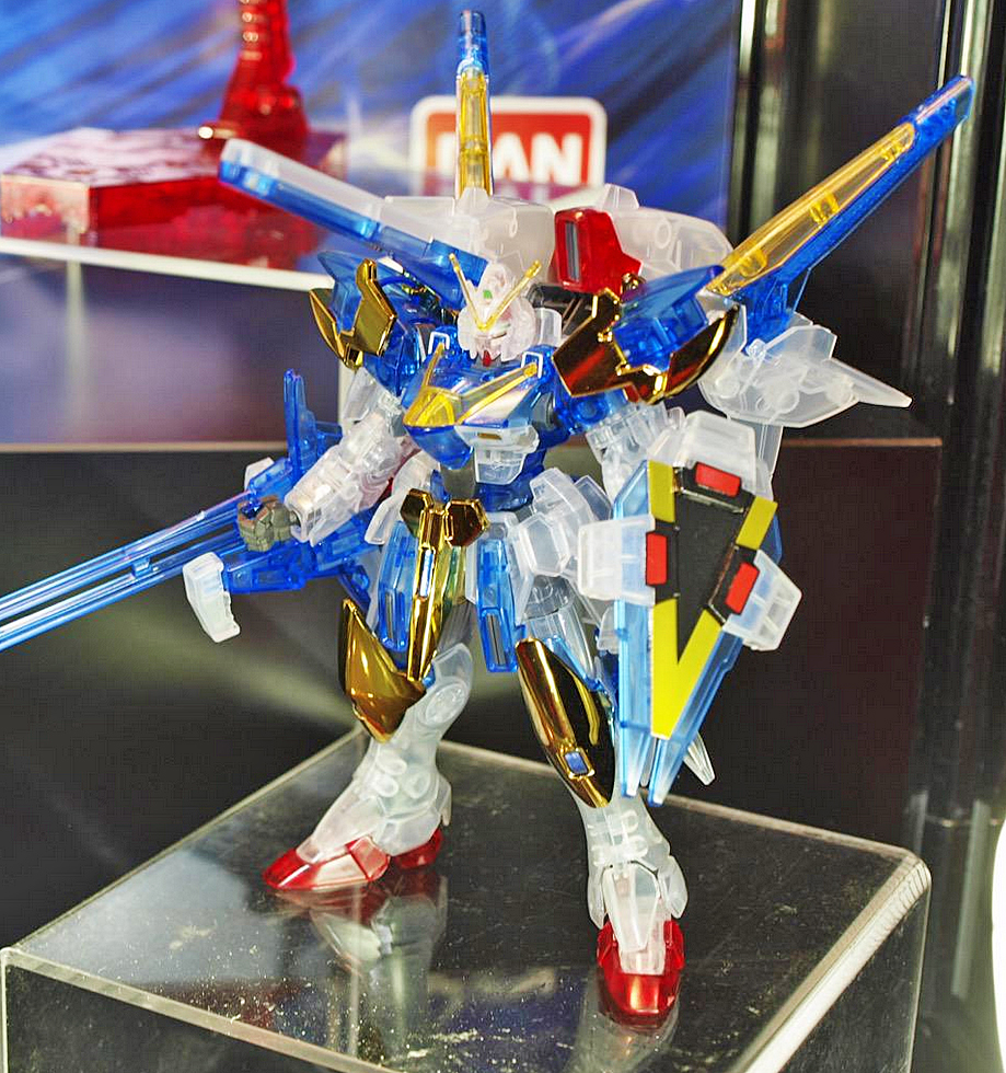 GUNDAM GUY: HGUC 1/144 V2 Assault Buster Gundam Clear Color & Plating ...
