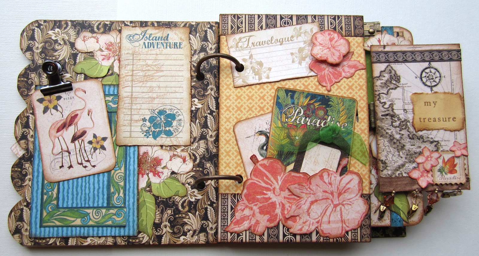 Paperiah: Graphic 45 Mini Book Class 4/21