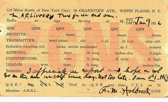 All Things Wireless & Letterpress: QSL Cards