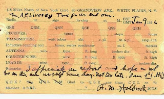 All Things Wireless & Letterpress: QSL Cards