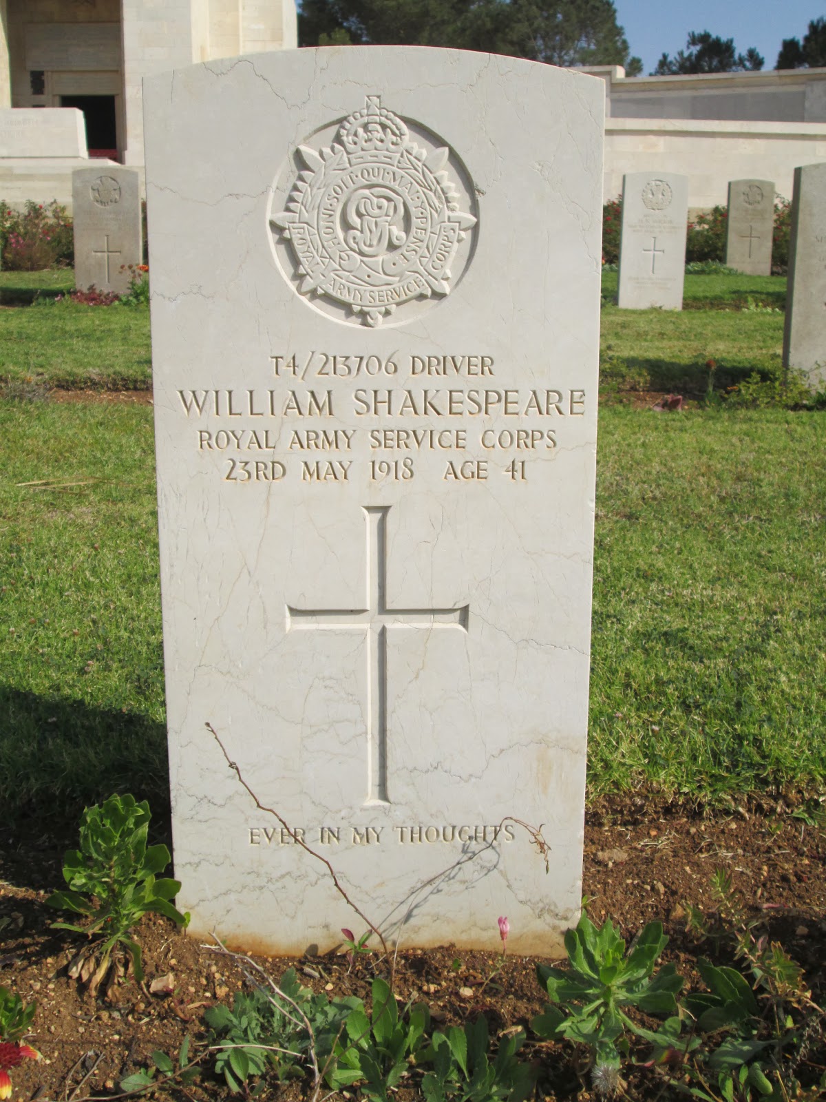 Peter Mullins' Blog: Great War Cemetery