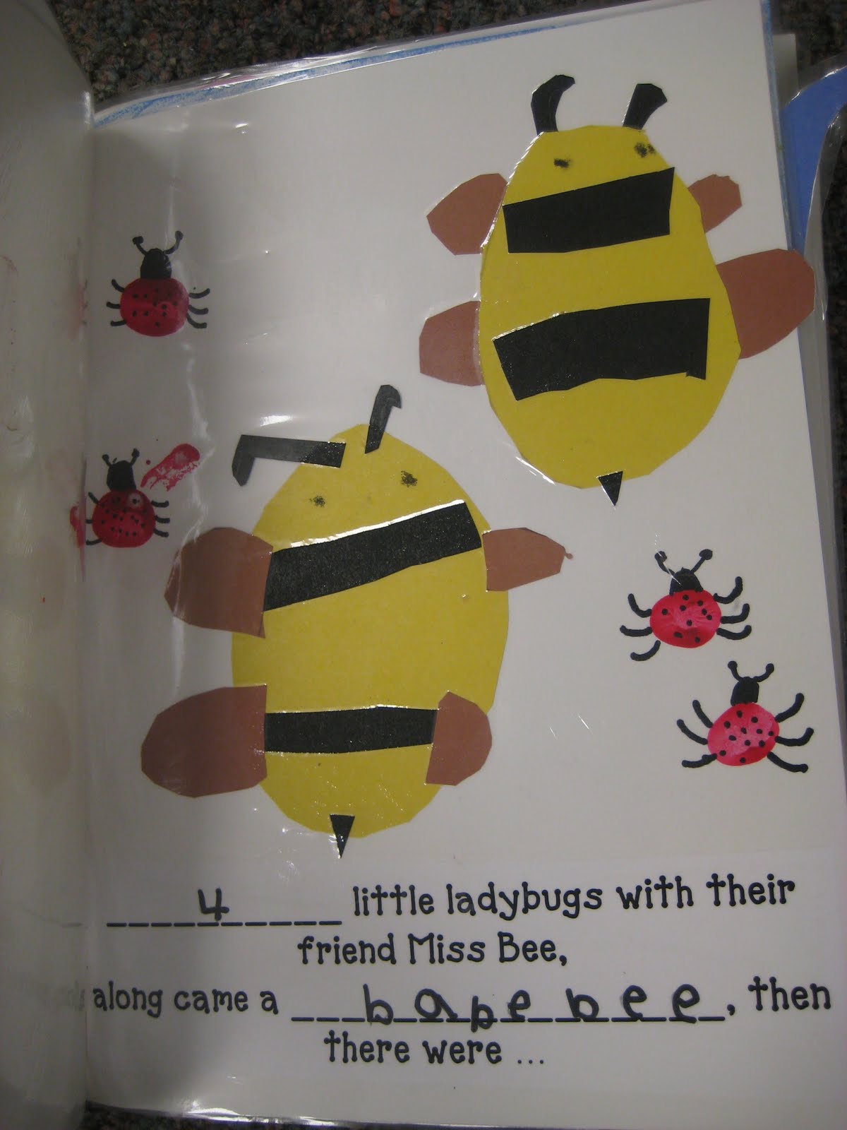 Kinder Garden: Ten Little Ladybugs Class Book