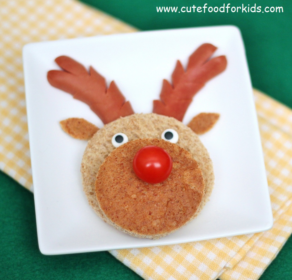 Cute Food For Kids?: 37 Edible Reindeer Crafts