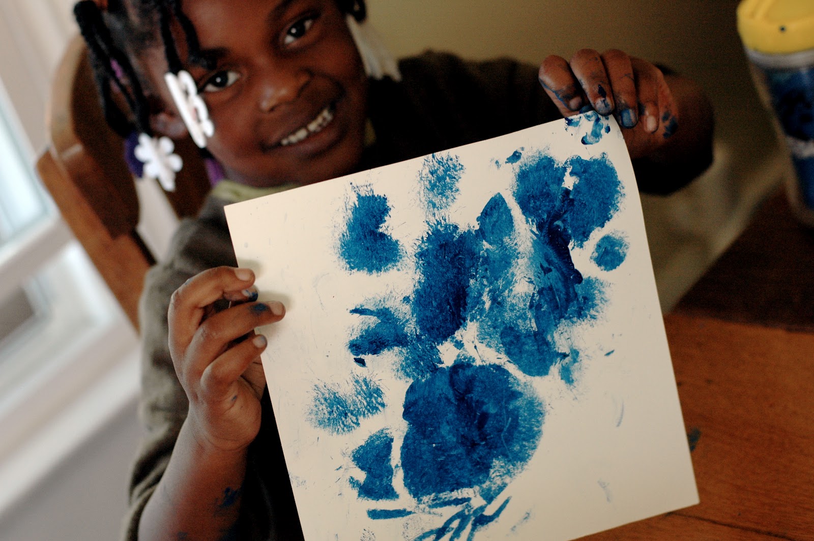 create (with kids): stenciling - FreshlyPlanted
