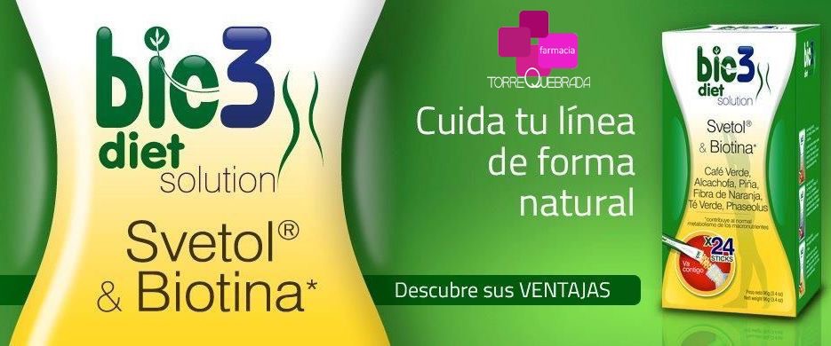 Farmacia Torrequebrada: ¿Conoces Bio3 Diet Solution?