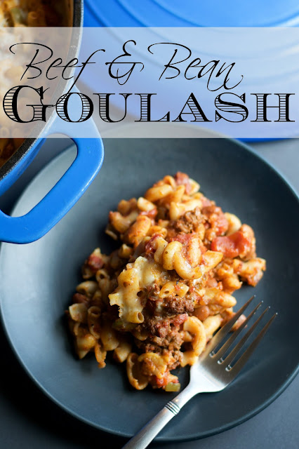 Beef and Bean Goulash, the perfect easy protein rich dish for those ...