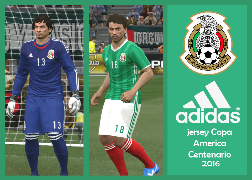 El Submarino del PES: KIT MEXICO.cpk 2016/2017