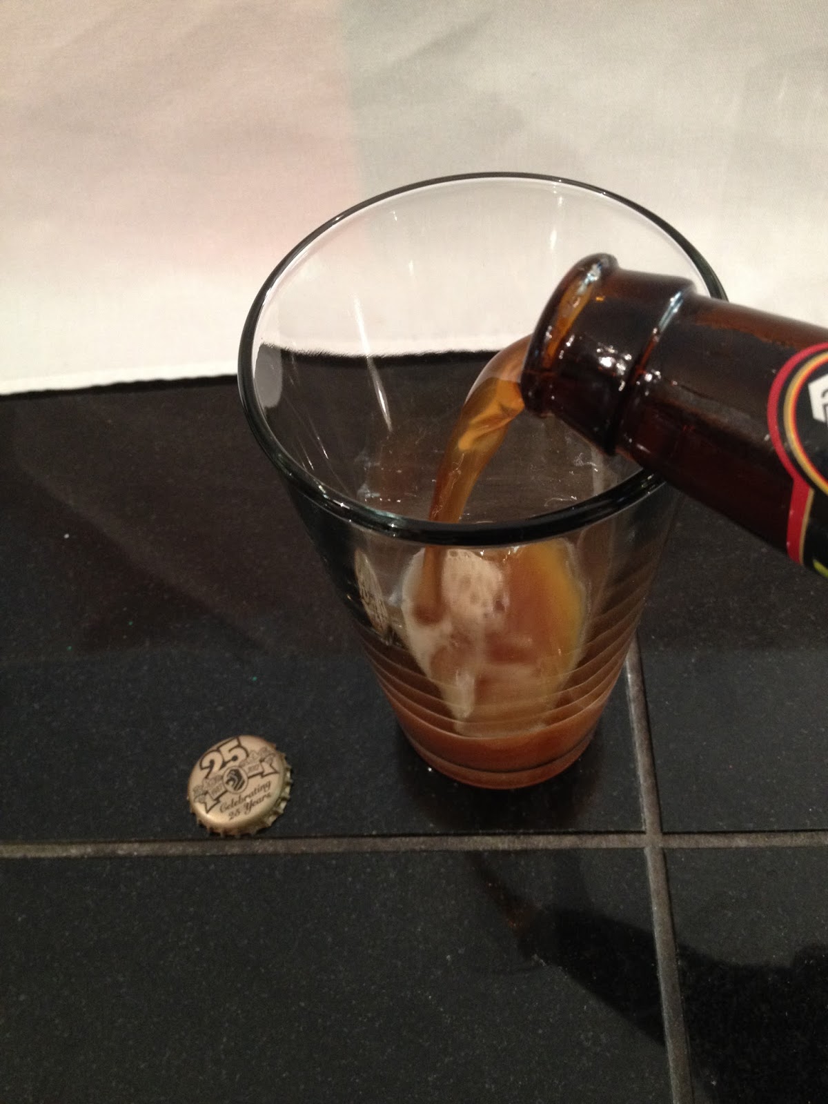 NorCal Beer Blog: Bayern Brewing Dragon's Breath Dark Heff Ale