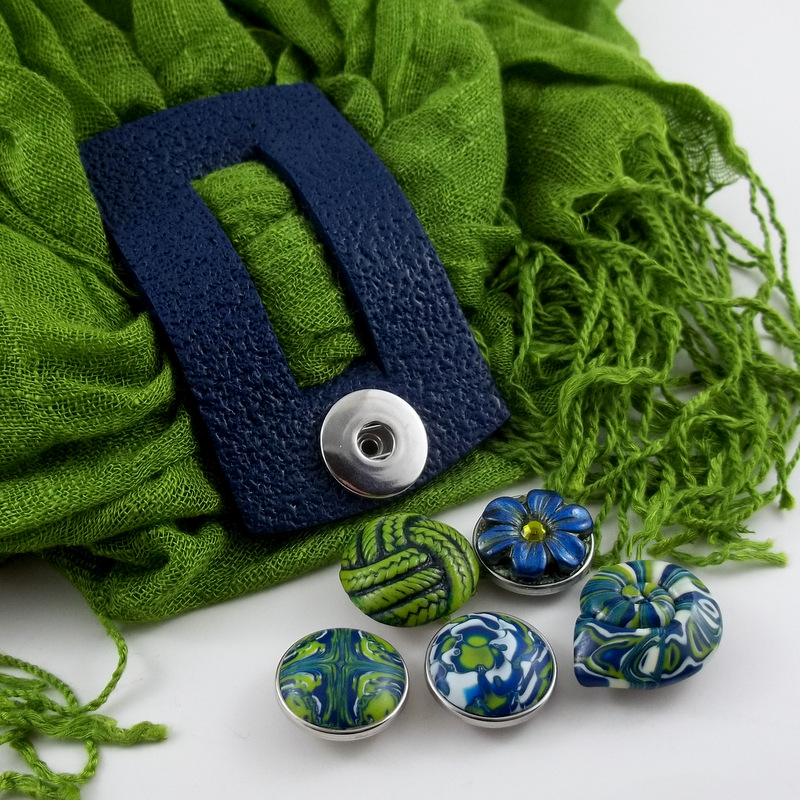 2 Good Claymates: New Scarf Slide Buckles