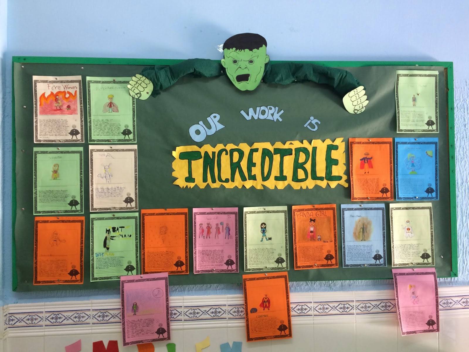 OUR ENGLISH CLASS: Our work is incredible