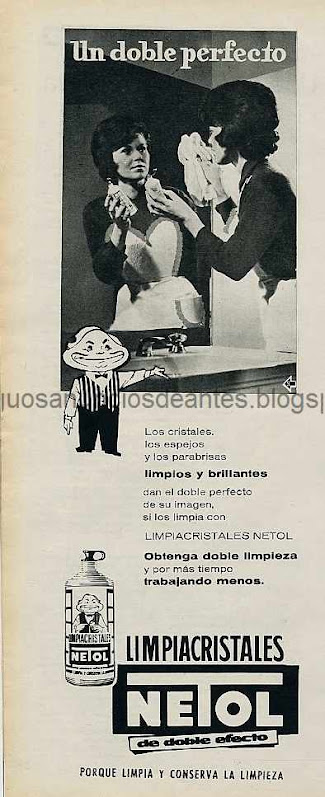 Antiguos anuncios de antes: Netol (producto limpieza) (12 anuncios)