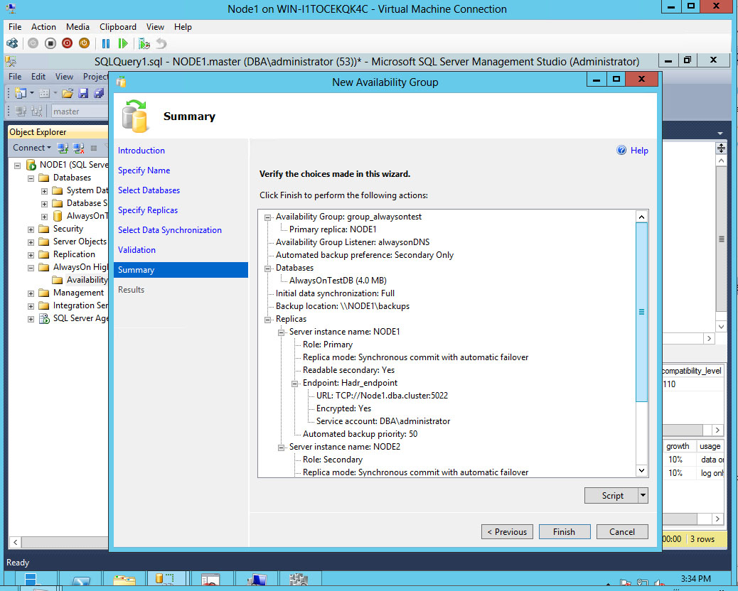 Mysql And Sql Server Sql Server Alwayson Step By Step