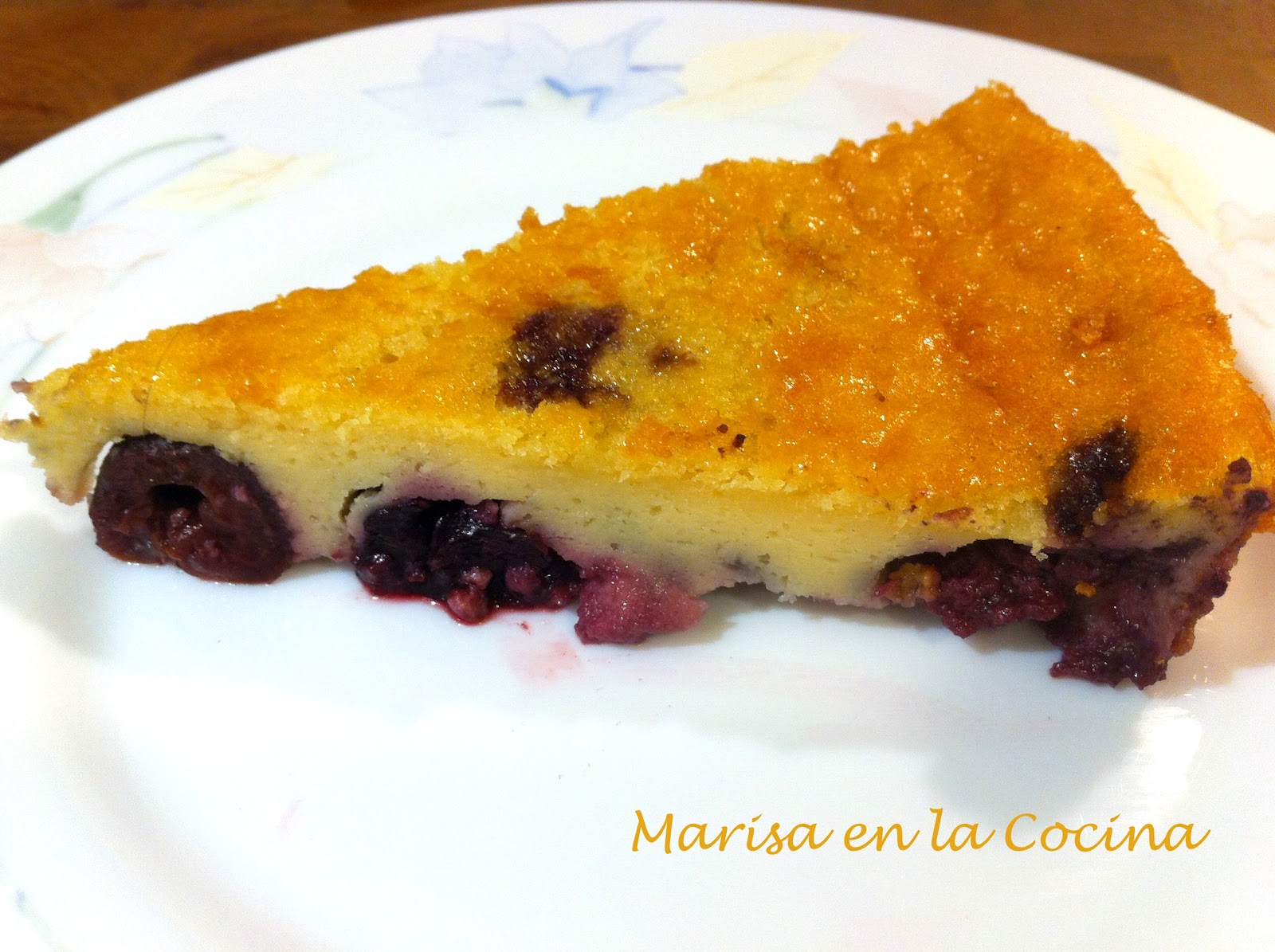 Clafoutis de Cerezas (Clafoutis aux Cerices)