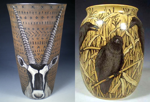 My Owl Barn: Beautiful Pottery by Nan Hamilton