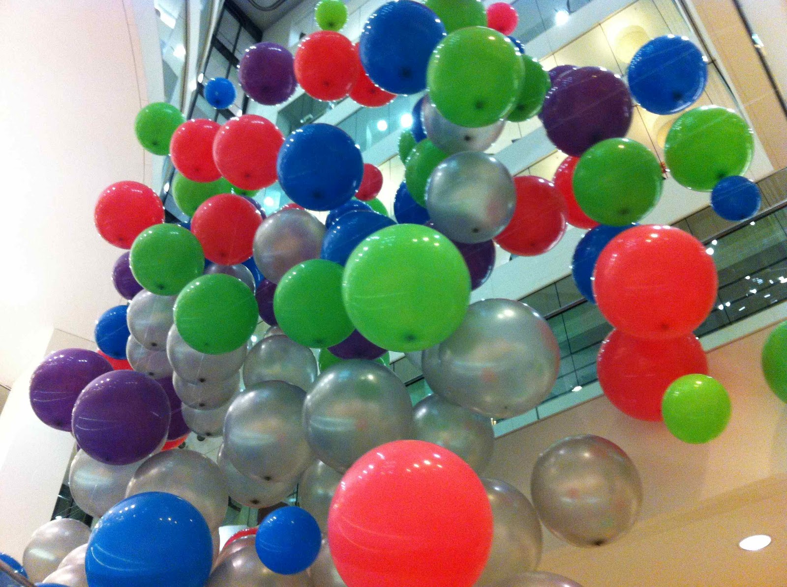 The Very Best Balloon Blog: Balloon Cloud Installation - from ...