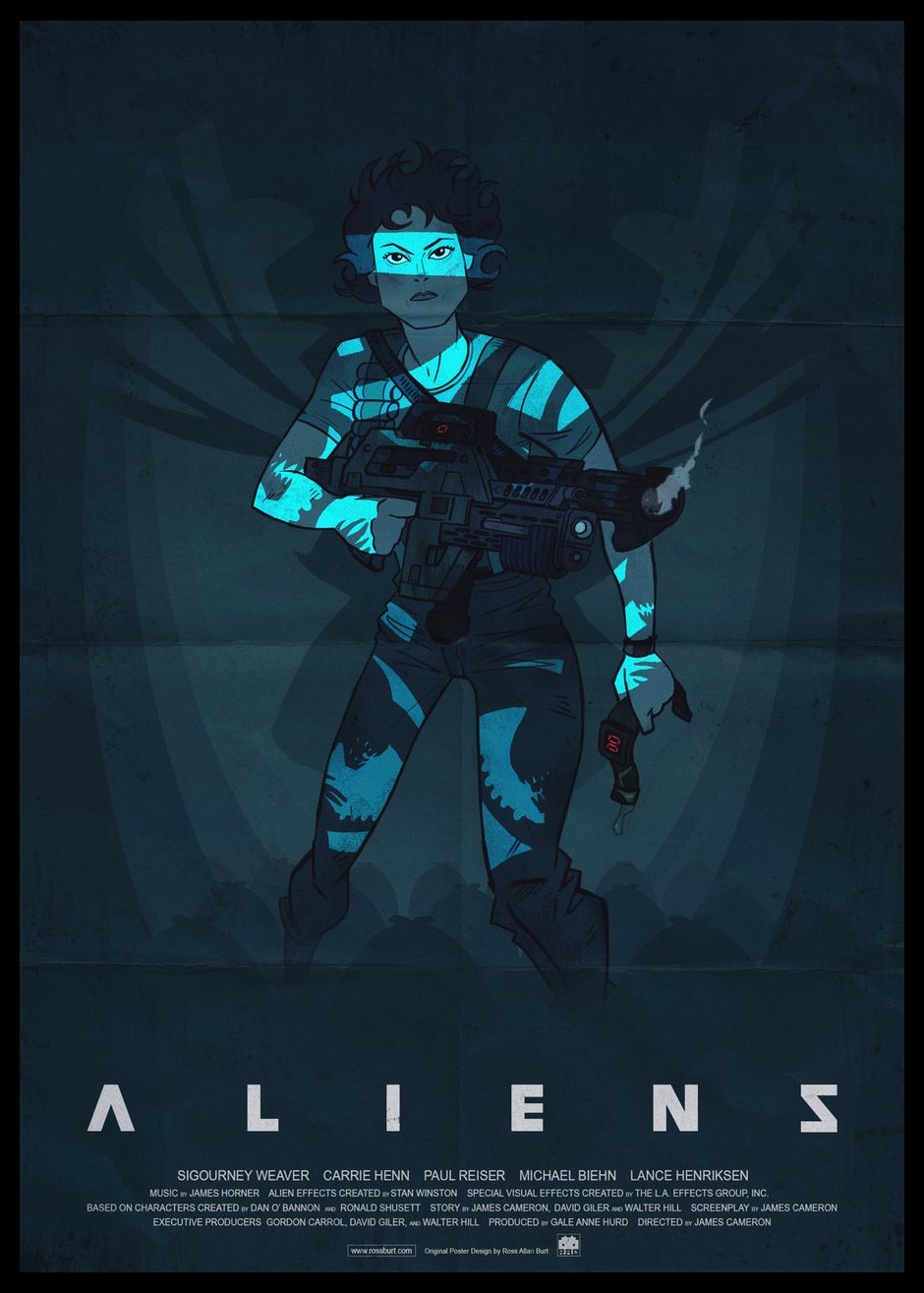 JIMSMASH ! ! !: ALIENS FAN ART